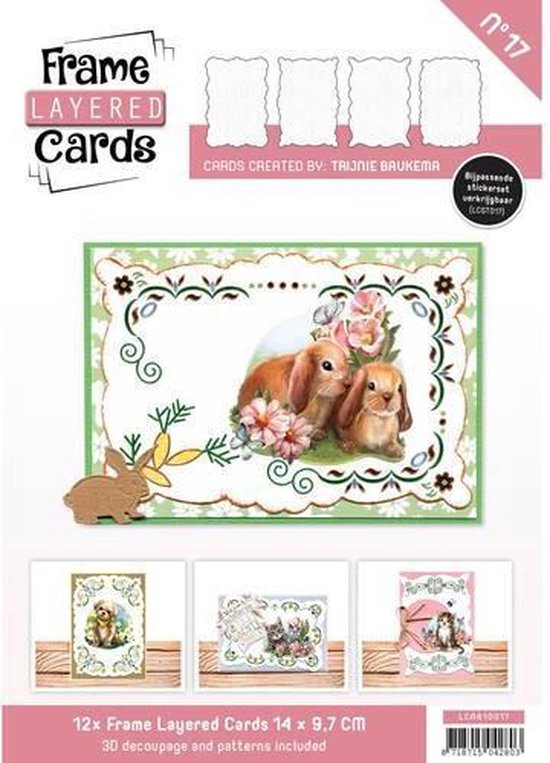 Frame Layered Cards 17- A6 | bol