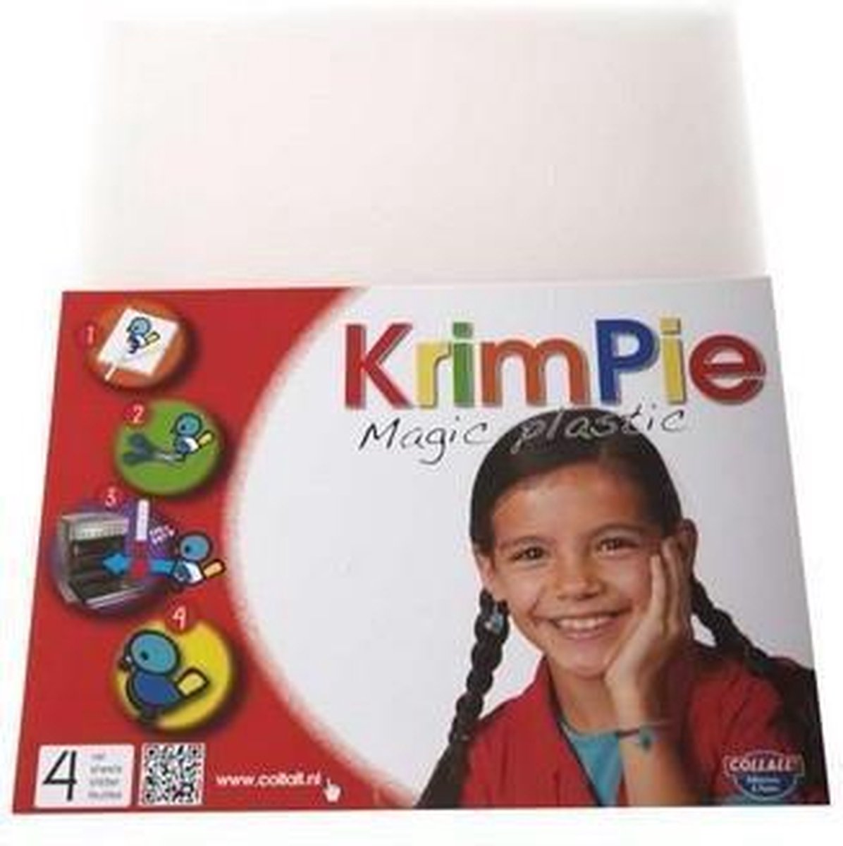 Krimpie - Magic Plastic - Wit - Maak je eigen Sieraden | bol.com