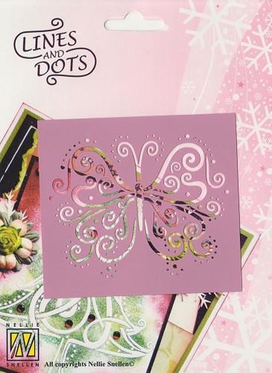 Mal Lines and Dots- butterfly | bol.com