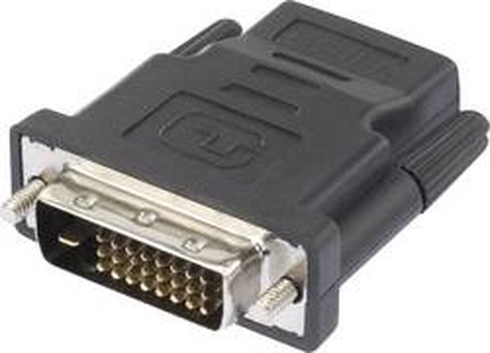 Renkforce RF-4212228 HDMI / DVI Adapter [1x HDMI-bus - 1x DVI-stekker ...