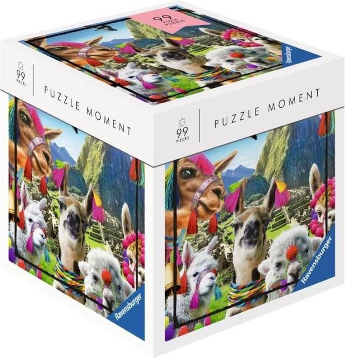 Moment Puzzle 99 stukjes - Lamas | bol.com
