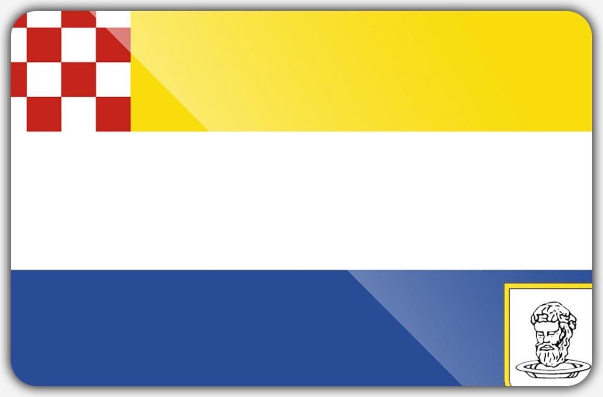 Vlag gemeente Goirle - 200 x 300 cm - Polyester | bol.com