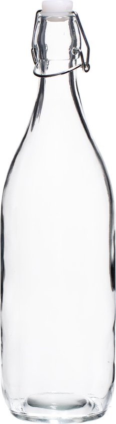 Sareva Beugelfles / Weckfles Rond - 1 Liter | bol.com