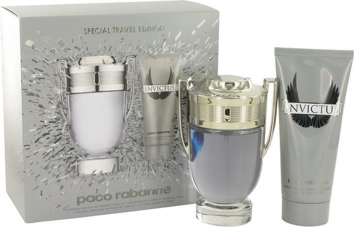 Paco Rabanne Invictus Gift Set - 100 ml eau de toilette vaporisateur ...