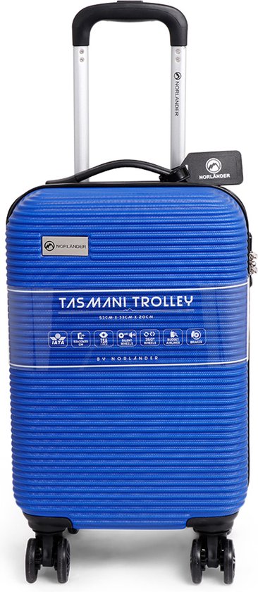 Norlander Tasmani Trolley Blauw | bol