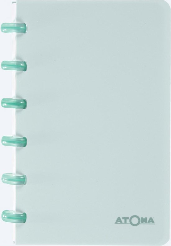 Atoma | Notebook Systeem | Smooth | A6 | blauw | gelinieerd | bol