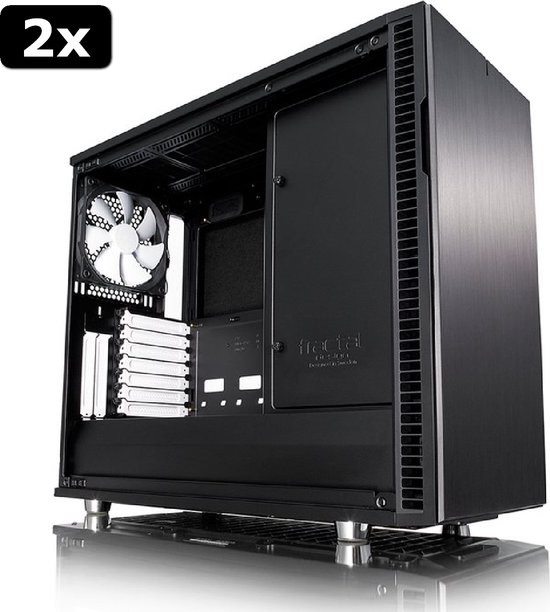 2x Fractal Design Define R6 Black | bol.com