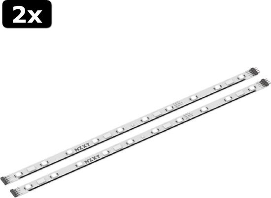 2x NZXT HUE 2 - RGB LED Strips | bol.com