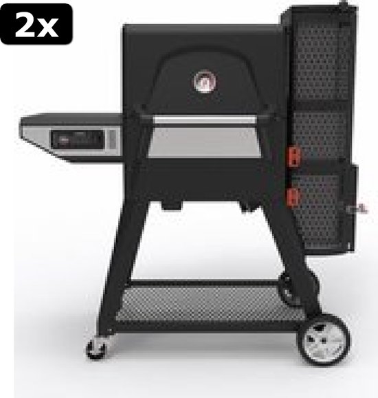 2x Masterbuilt Gravity Fed 560 - Digital Charcoal Grill + Smoker | bol.com