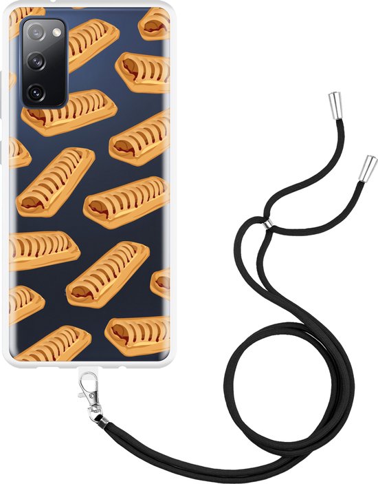 Cazy Hoesje met Koord geschikt voor Samsung Galaxy S20 FE - Frikandelbroodjes | bol