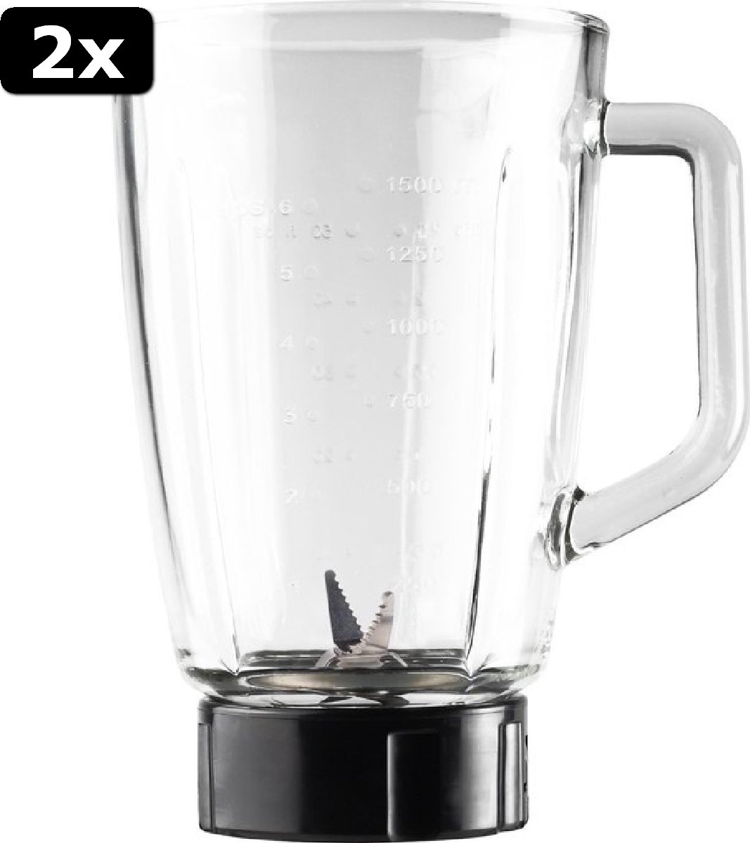 2x Tristar BL-4430 Blender ‚Äì Inhoud: 1.5 liter ‚Äì Roestvrijstalen ...