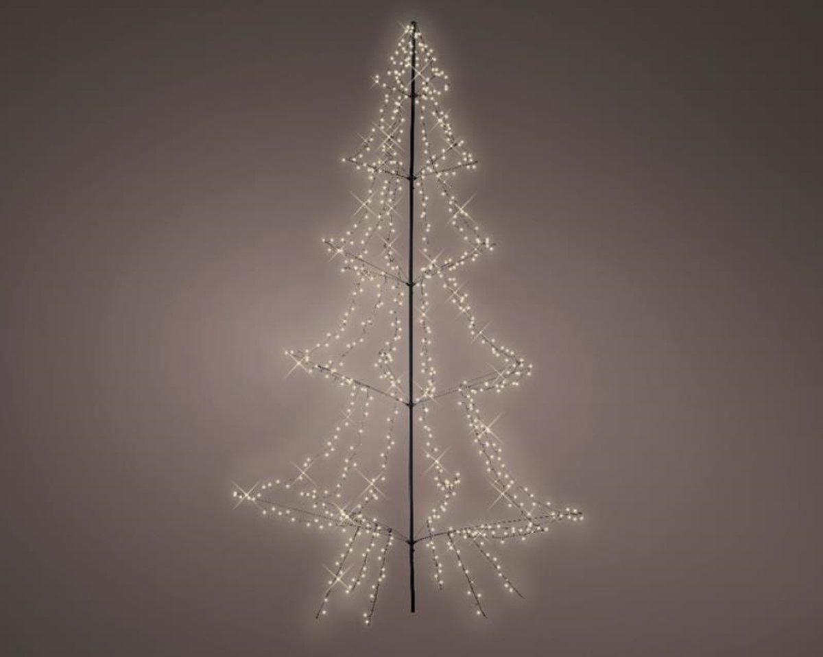 Lumineo | LED Kerstboom | 450 cm| 900 LED warm-wit | bol.com
