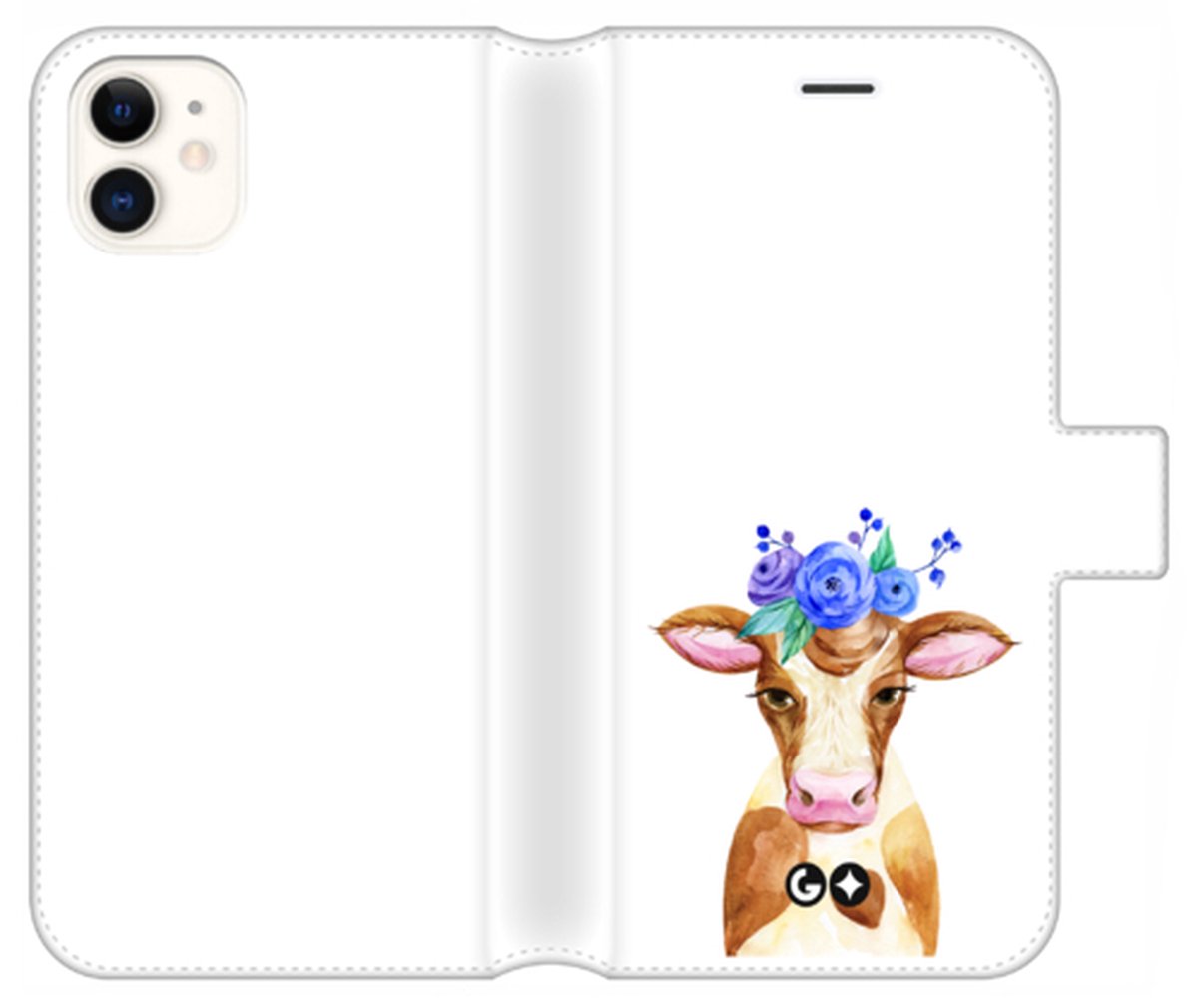 Telefoonhoesje Geschikt Voor Apple Iphone 12 Mini Portemonneehoesje