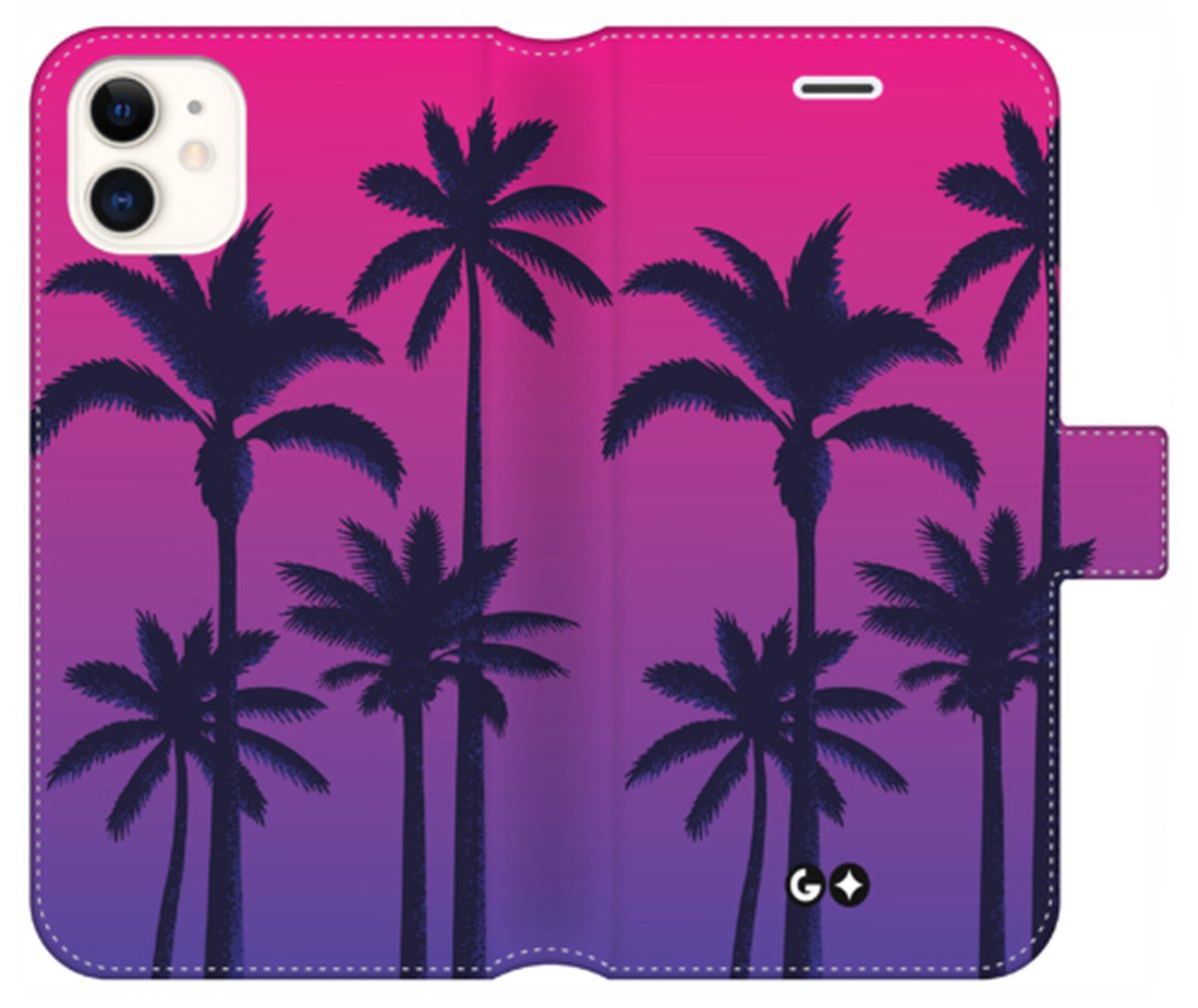 Telefoonhoesje Geschikt Voor Apple Iphone 12 Mini Portemonneehoesje
