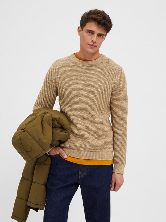 SELECTED HOMME SLHVINCE LS KNIT BUBBLE CREW NECK W NOOS Heren Trui ... SELECTED HOMME SLHVINCE LS KNIT BUBBLE CREW NECK W NOOS Heren Trui ...