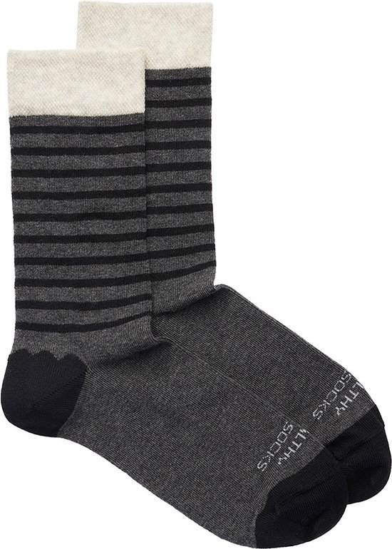 Healthy Sea Socks heren sokken maat 41-46 grijs | bol