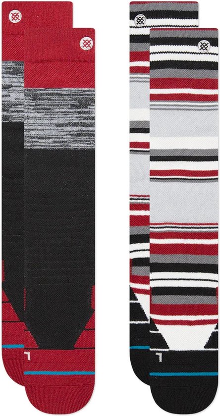 Stance Blocked 2 pack Red | bol.com