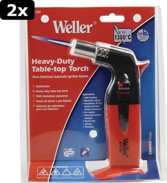 2x Weller WT13 EU Gasbrander | bol