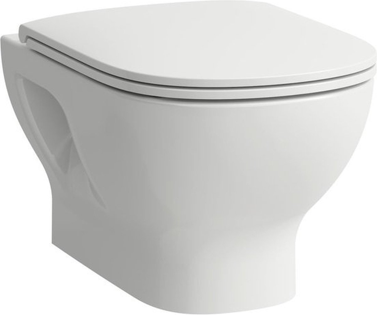 WC suspendu avec abattant softclose, Rimless, blanc | bol.com