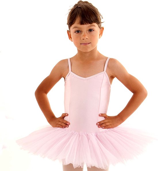 Dancer Dancewear® Ballet tutu roze - Balletpakje voor meisje ...