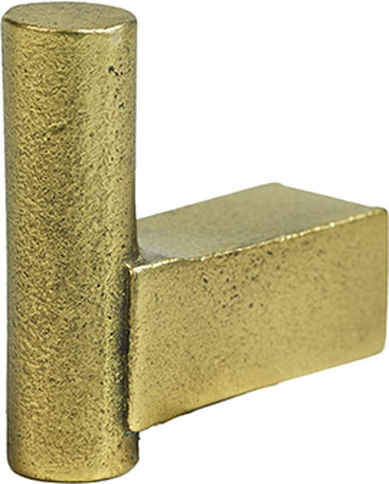 Jolie haak CORE L34xH34xB12mm oud messing | bol