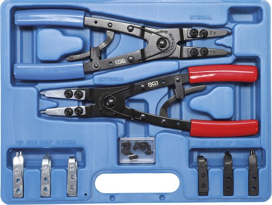 BGS Borgringtangset verwisselbare top 10 delig | bol