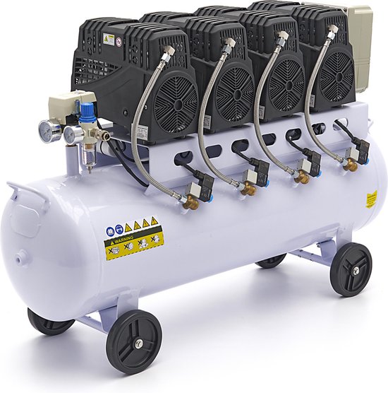 120 Liter Professionele Low Noise Compressor 400 liter per minuut | bol