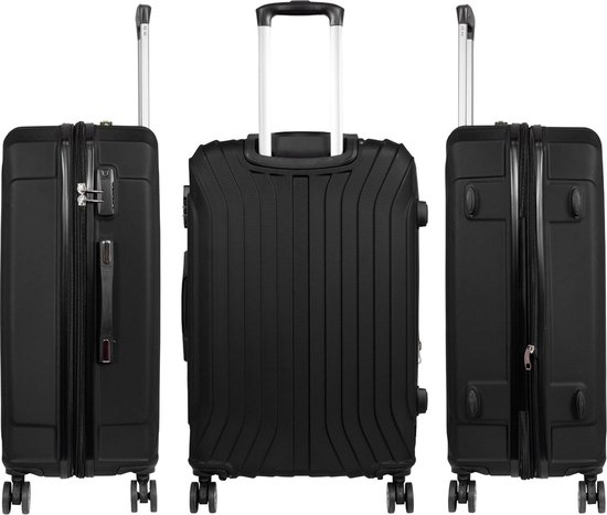 Reiskoffer - Koffer met TSA slot - Reis koffer op wielen - Stevig ABS ...