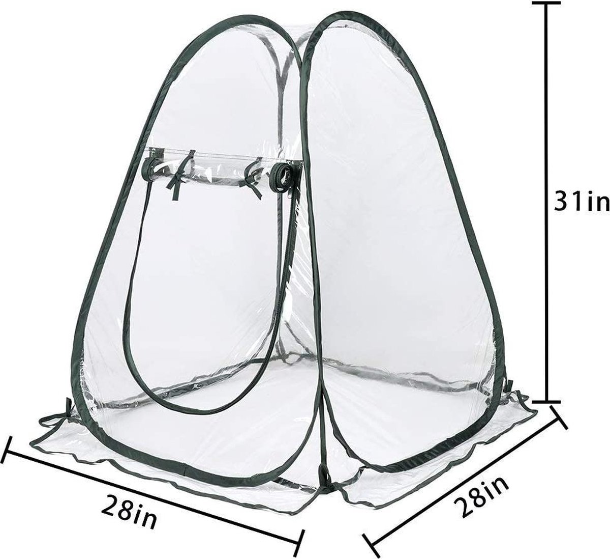 Pop-up broeikas klein, kleine broeikas voor planten broeikas bloempot ...