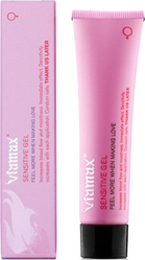 2x Viamax Sensitive Gel - 15 ml | bol.com