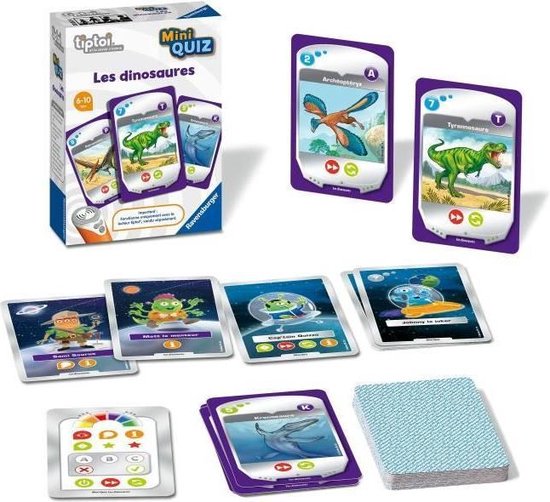 RAVENSBURGER - tiptoi - Mini Quiz - Dinosaurussen | Games | bol.com