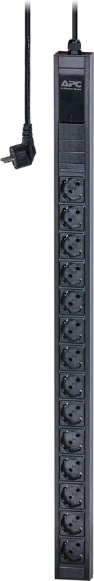 APC Easy PDU EPDU1116B-SCH, Basic, 0U, 16A, 230V, (14x)Schuko, Schuko stekker | bol.com