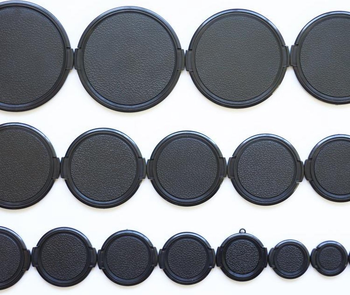 8 in 1 set universal lensdop voorlensdop lenscap 52 55 58 62 67 72 77 ...