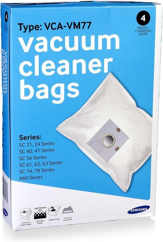 Samsung VCA-VM77/EN VCC5670 - Stofzuigerzakken | bol