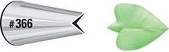 Wilton Spuitmondje #366 Leaf / Blad | bol.com