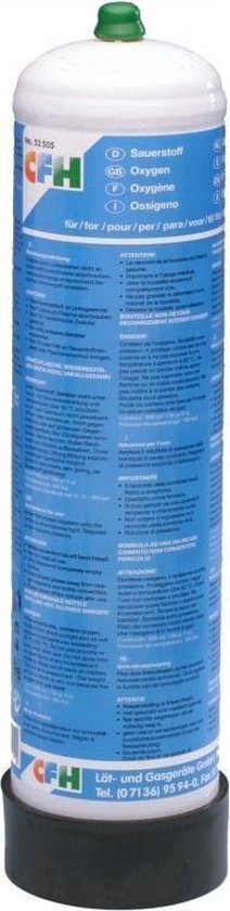 CFH Zuurstoffles 1 Liter | bol