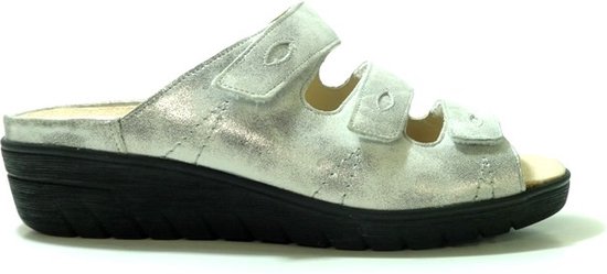 Durea Slippers 7369 044 G Licht Grijs | bol