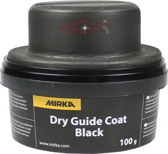 MIRKA Control Powder Dry Guide Coat - Zwart (pour les couleurs claires ...