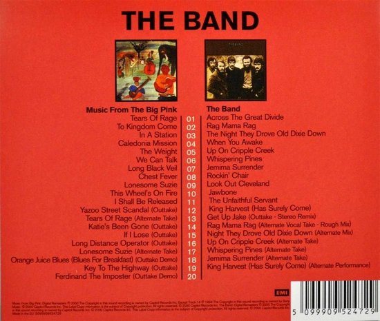 The Band - Classic Albums (2 CD) (Limited Edition), The Band | CD ...