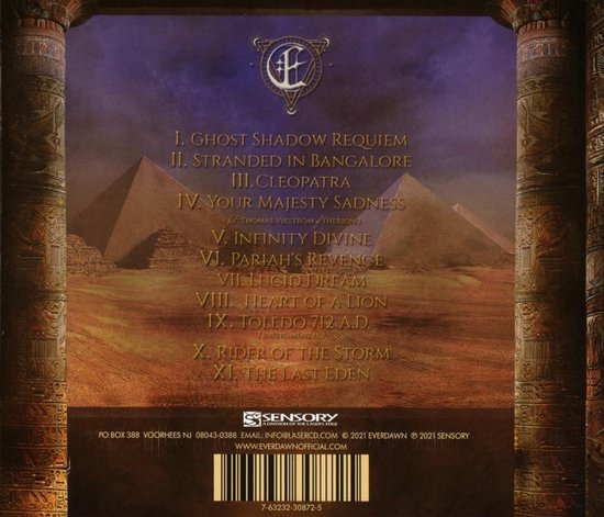 Everdawn - Cleopatra (CD), Everdawn | Muziek | bol