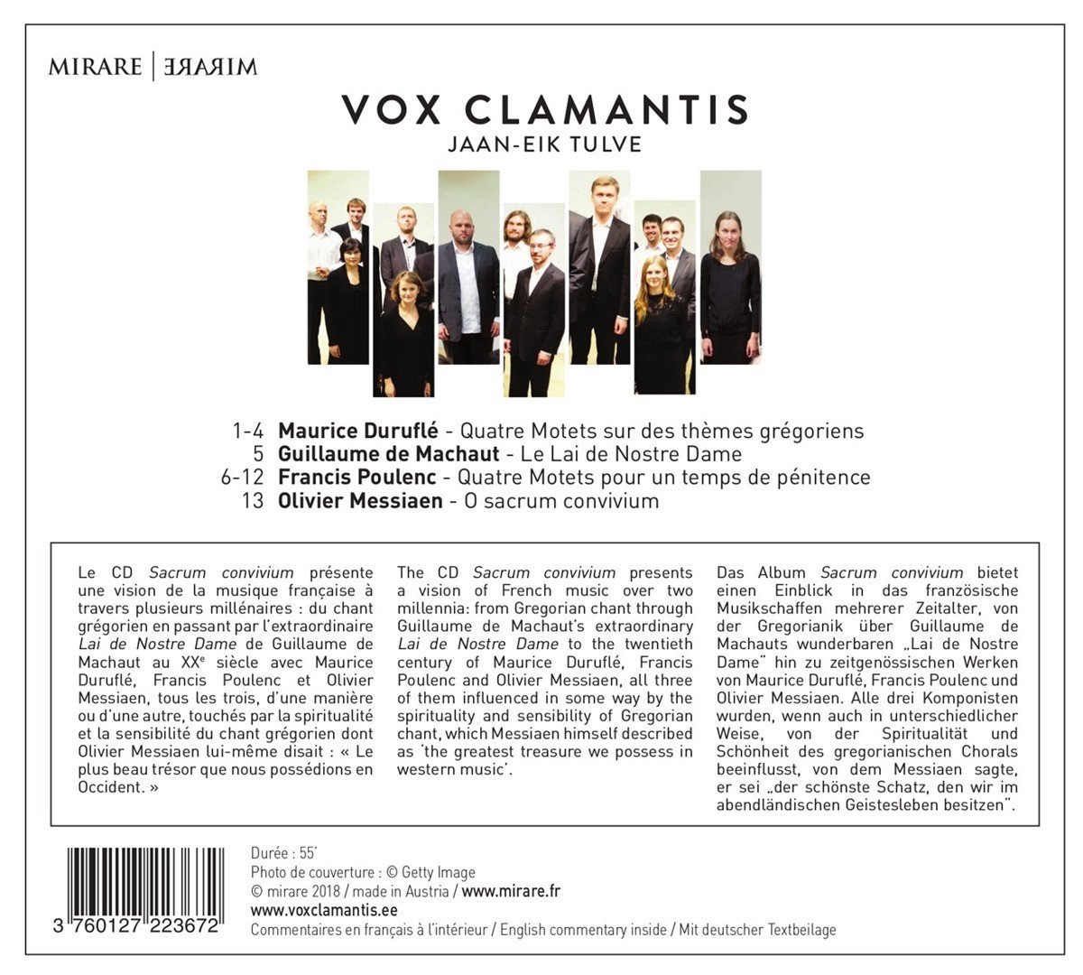 Vox Clamantis Jaan-Eik Tulve - Sacrum Convivium (CD), Vox Clamantis Jaan-Eik Tulve |... | bol