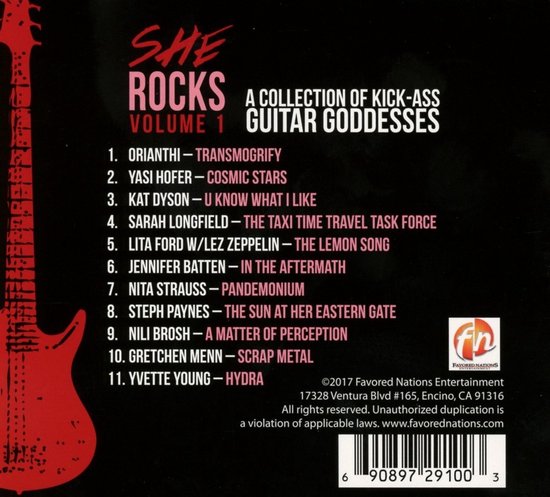 Various Artists - She Rocks - Vol.1 (CD), various artists | CD (album ...