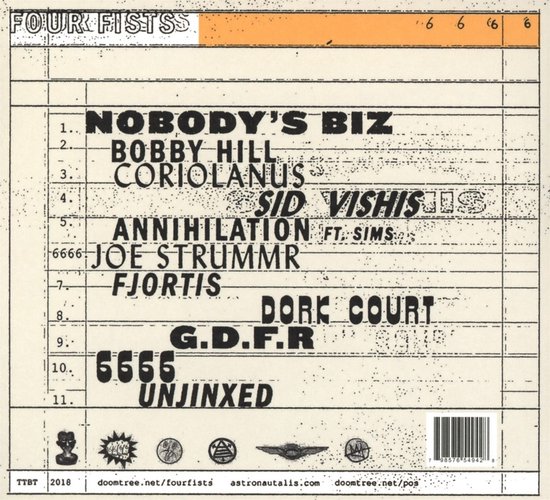 Four Fists - 6666 (CD), Naeem | Muziek | bol