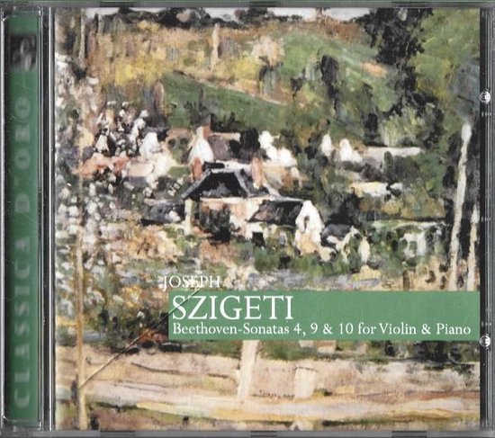 Joseph Szigeti - Beethoven: Sonatas 4, 9 & 10 For Violin & Piano (CD), Joseph Szigeti... | bol