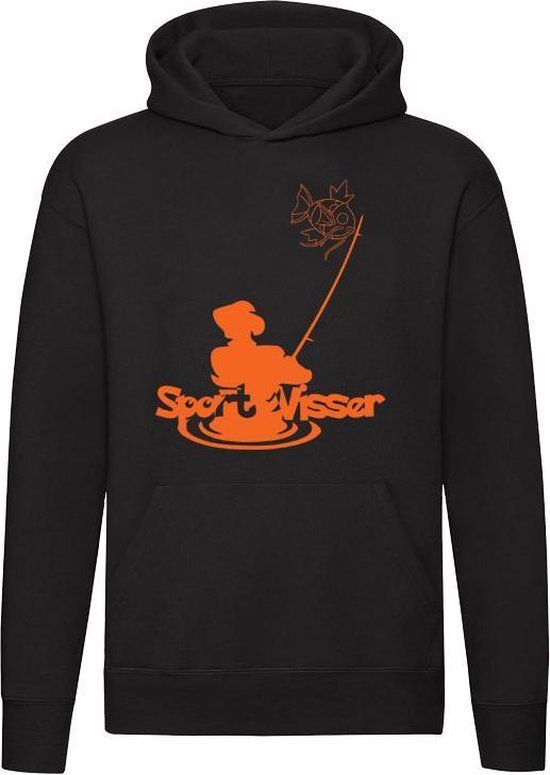 Sportvisser hoodie | vissen | hengelsport | sweater | trui | unisex | bol
