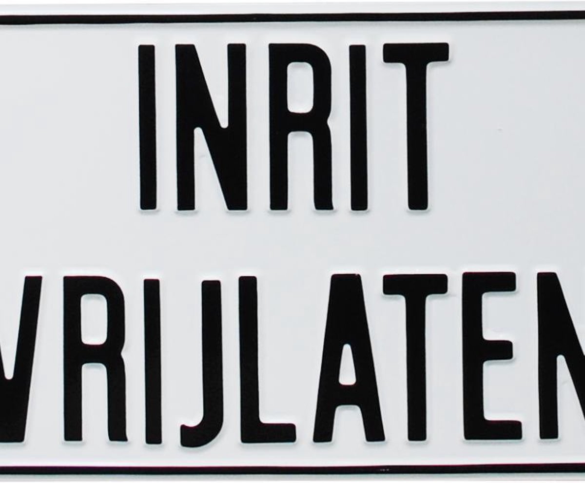 Bord Inrit Vrijlaten | bol