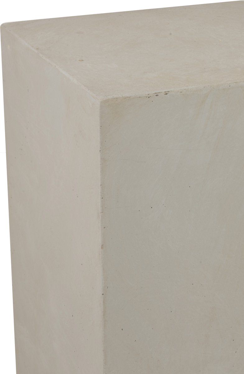 J-Line Zuil Rechthoek Hoog Klei Beige Medium | bol.com