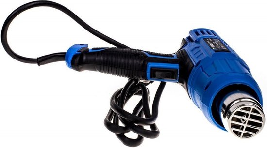 Heteluchtpistool - Verfafbrander incl. mondstukken - 2000Watt - SATRA | bol