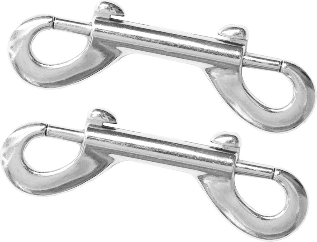WiseGoods Premium Haak Met Dubbele Clip - Sleutelhanger ...