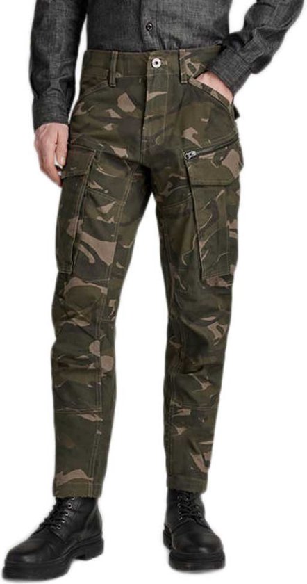 G-STAR Rovic Zip 3D Regular Tapered Een Broek - Heren - Turf Woodland ...